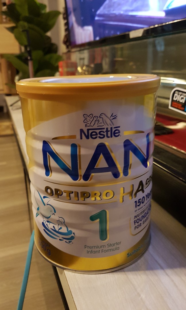 Sealed Nan Optipro HA Gold 1, Babies & Kids, Nursing & Feeding, Weaning ...