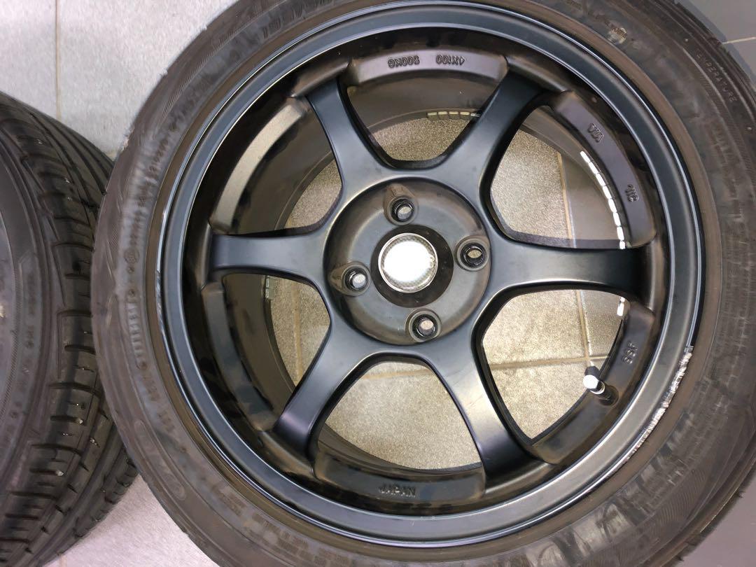 SSR Sport rims 15”, Car Accessories, Tyres & Rims on Carousell