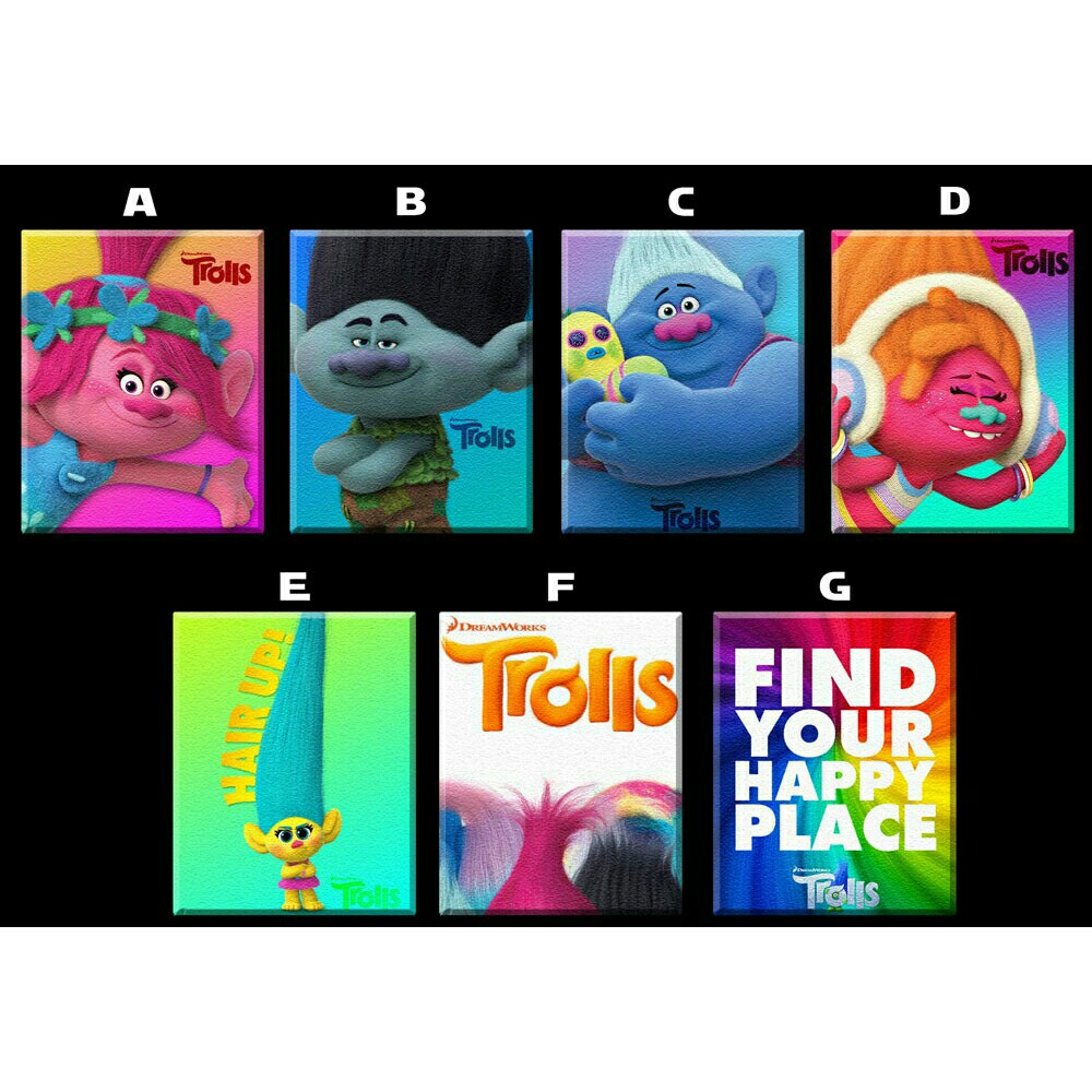 Trolls Artwork Ref Magnet Collectible Giveaway Souvenir, Hobbies & Toys ...