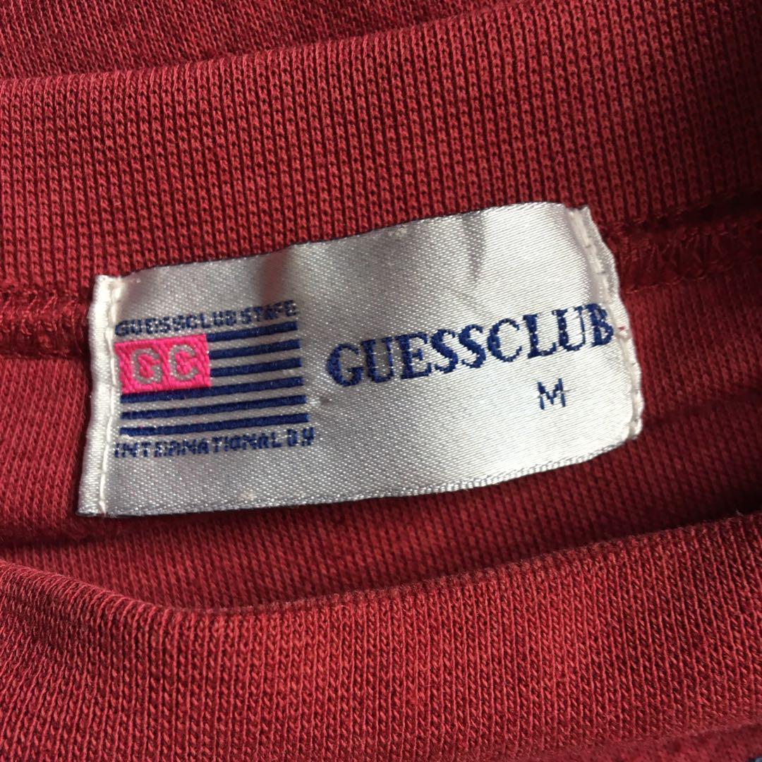 Vintage Guess Club Sports USA Pullover, Men's Fashion, Tops & Sets ...