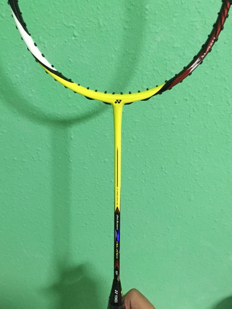Yonex Arcsaber z slash, Sports Equipment, Sports & Games, Racket & Ball ...