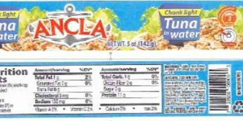 Ancla tuna in water, Food & Drinks, Fresh Produce on Carousell
