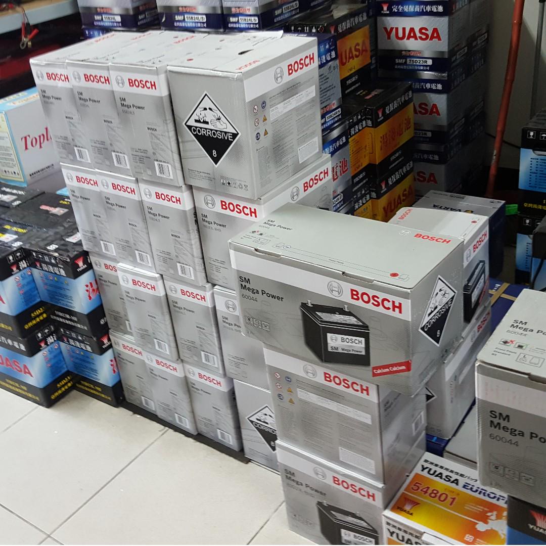 (全新品)BOSCH SM Mega Power 55B24L / 55B24LS / 55B24RS SMF 免保養汽車電池 另有其他規格歡迎洽詢, 汽機車零配件在旋轉拍賣