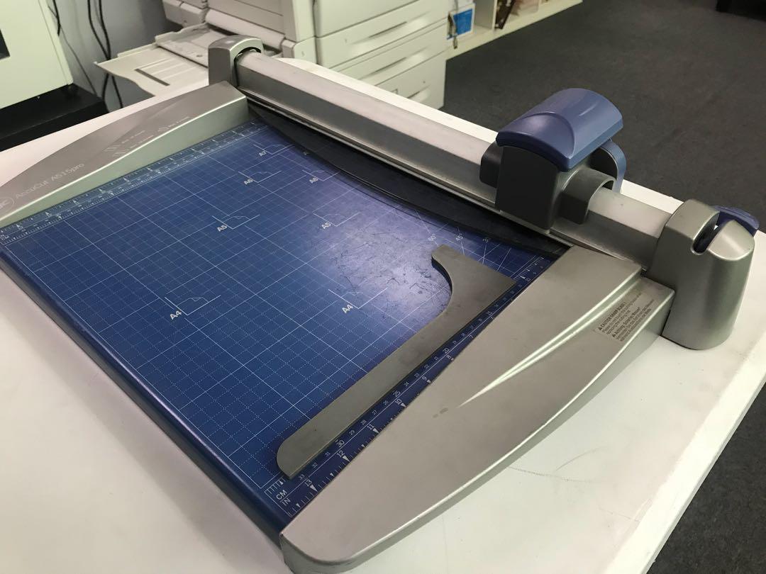 GBC Paper Cutter / Slicer - 7/10 Condition, Furniture & Home Living ...