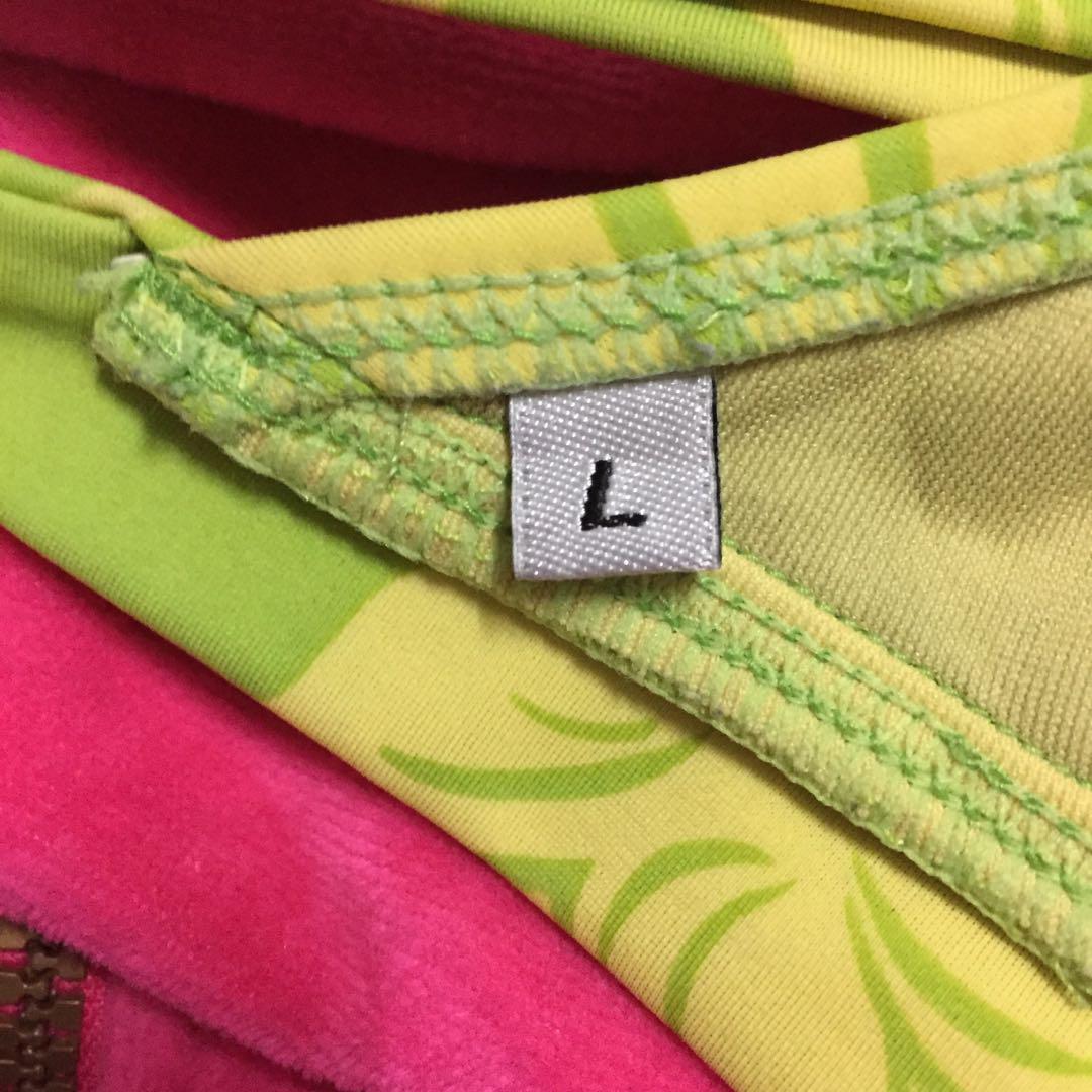 Green Hibuscus Print Bikini Womens Fashion Swimwear Bikinis And Swimsuits On Carousell