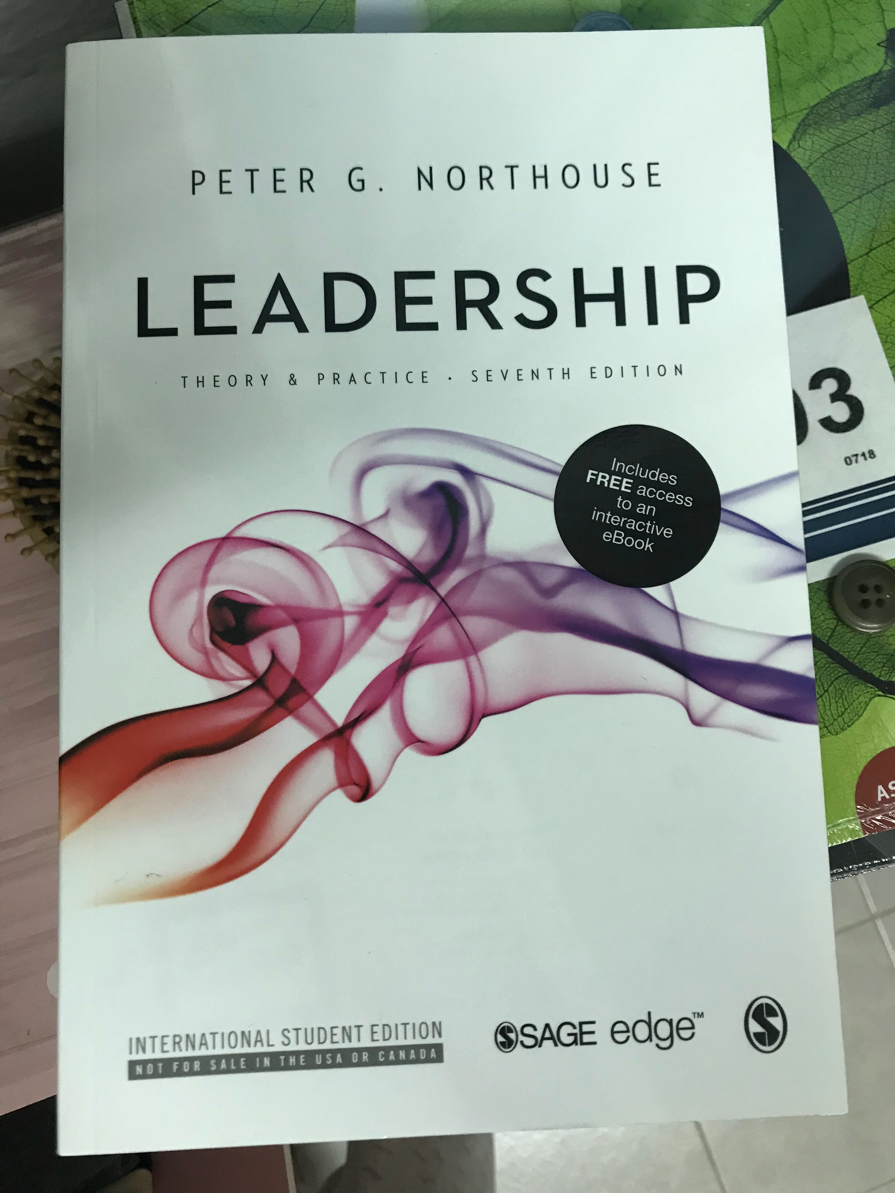 Leadership Textbook, Hobbies & Toys, Books & Magazines, Textbooks on ...