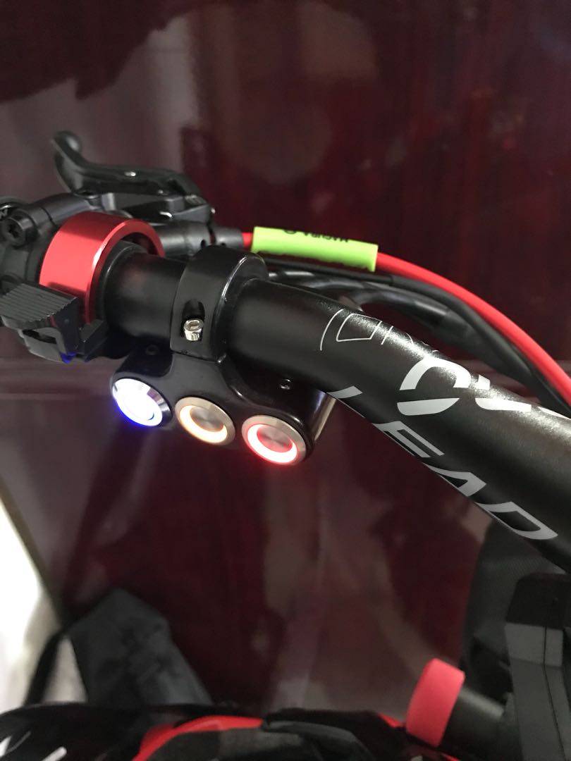 LED 3 button switch, Sports Equipment, Bicycles & Parts, Parts ...