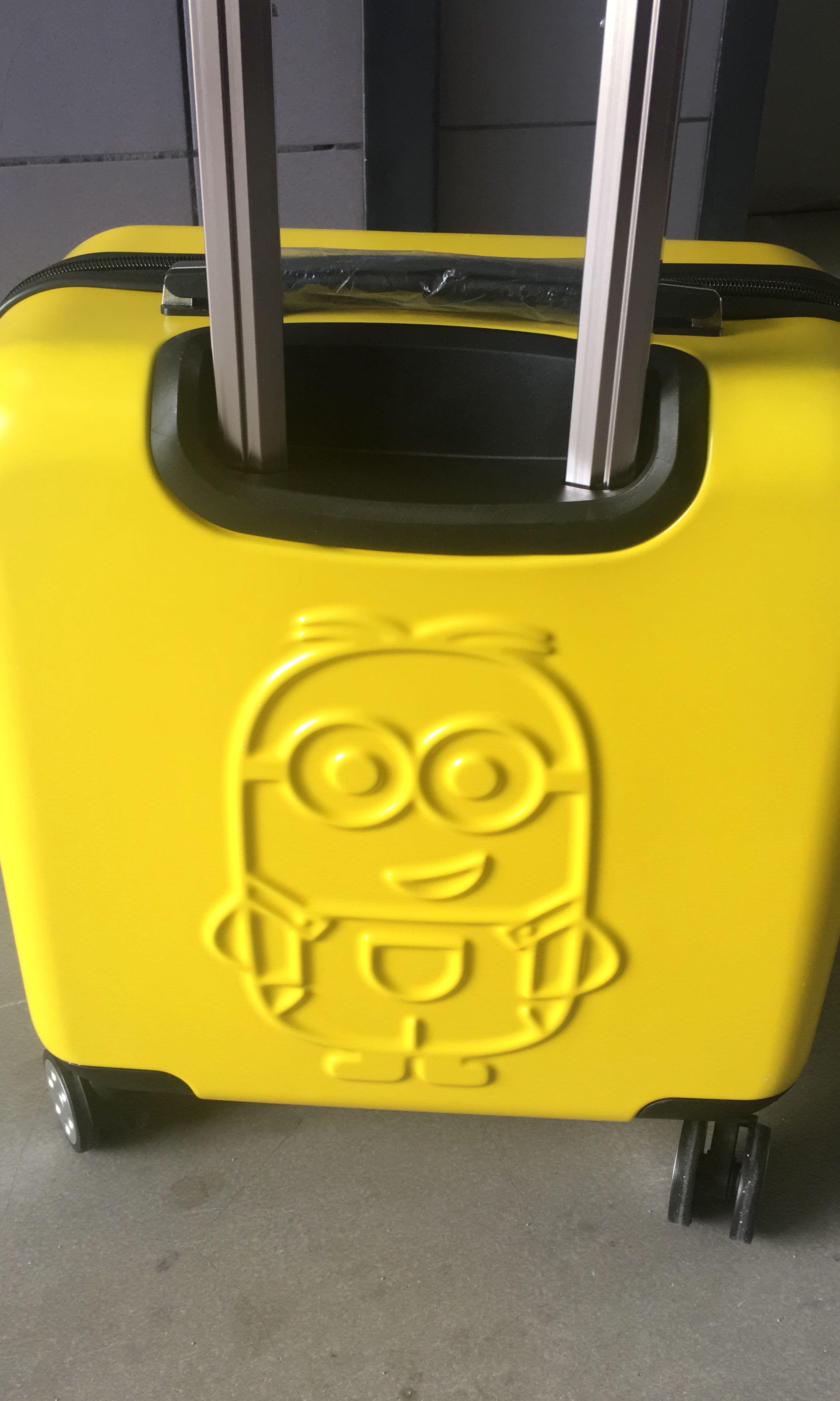 Minion Luggage, Hobbies & Toys, Travel, Luggage on Carousell
