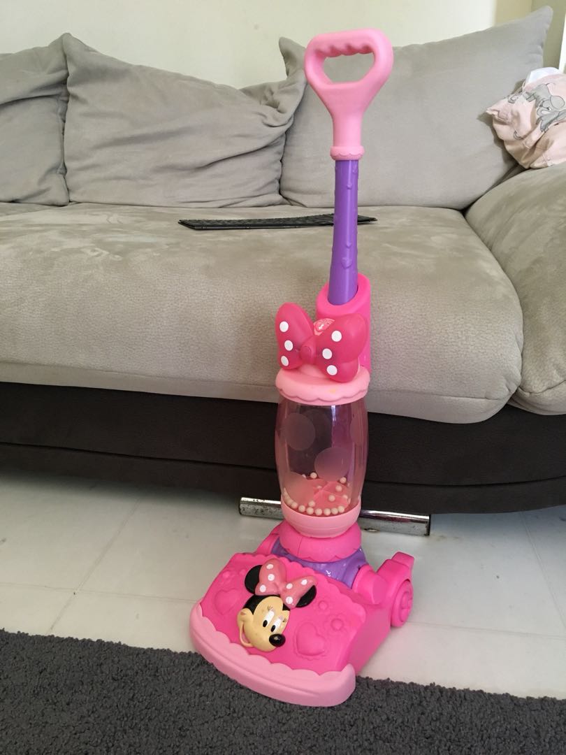 Minnie Mouse Vacuum Cleaner Toy, Babies & Kids, Bathing & Changing ...