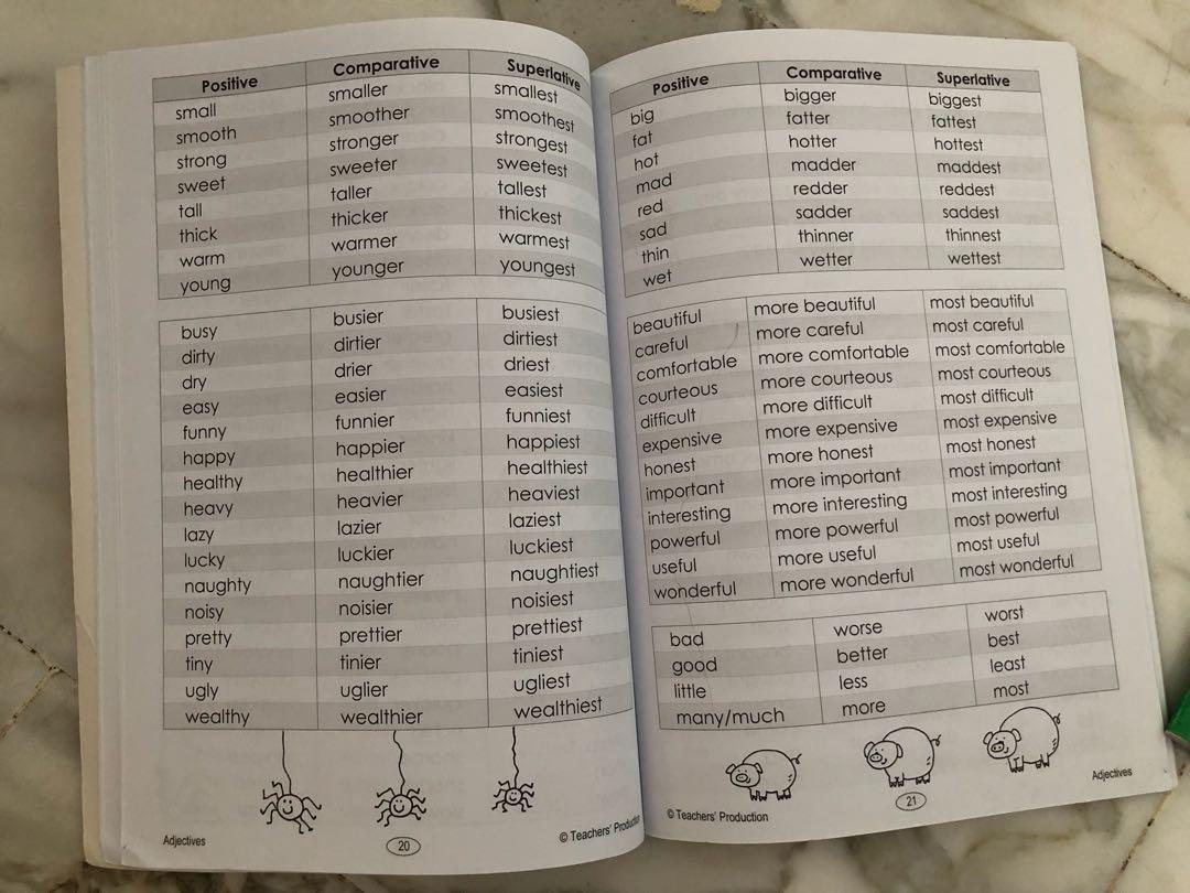 My Grammar Book and My Word Bank, Hobbies & Toys, Books & Magazines ...