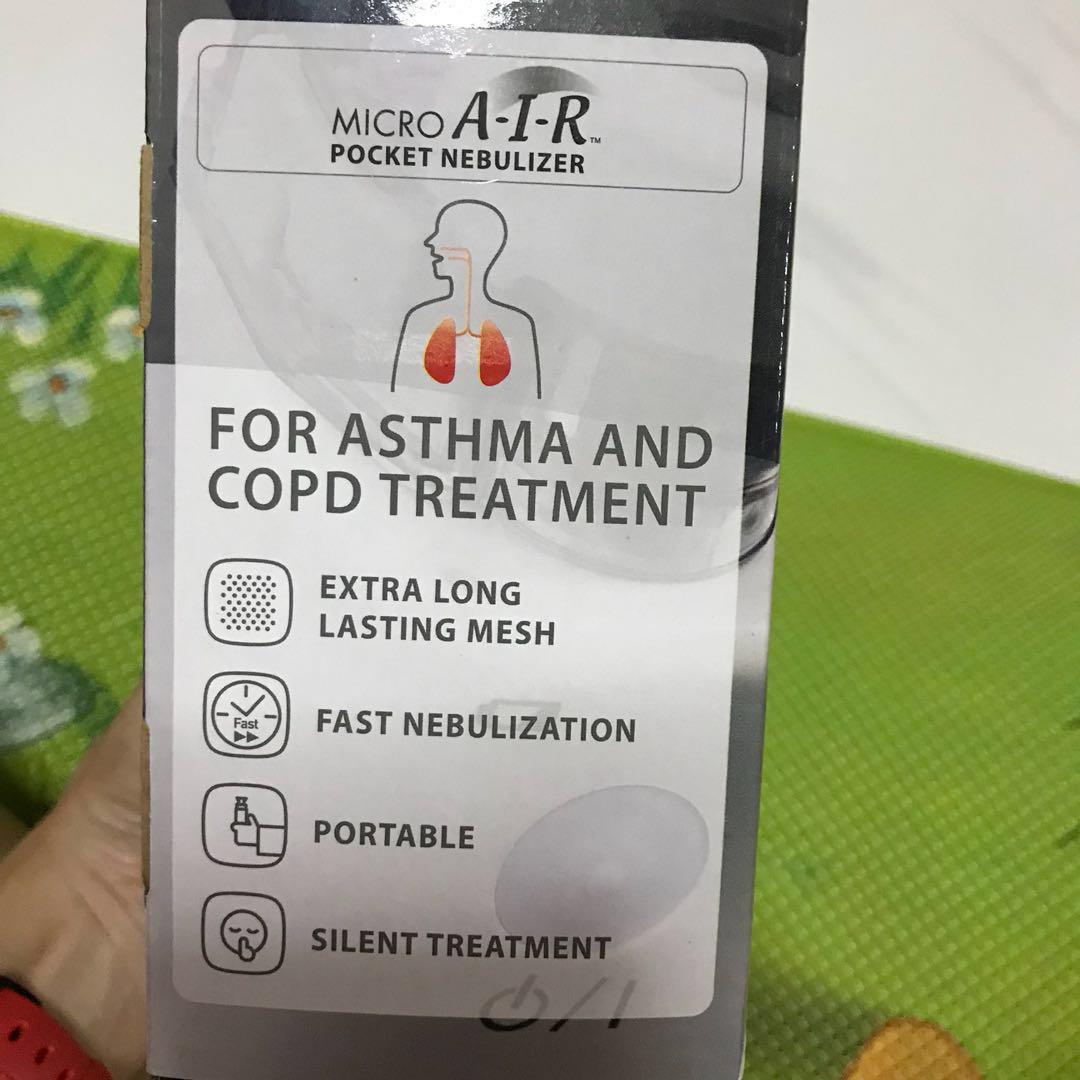 Omron MicroAir NE-U22 Portable Handheld Travel Pocket Compressor ...