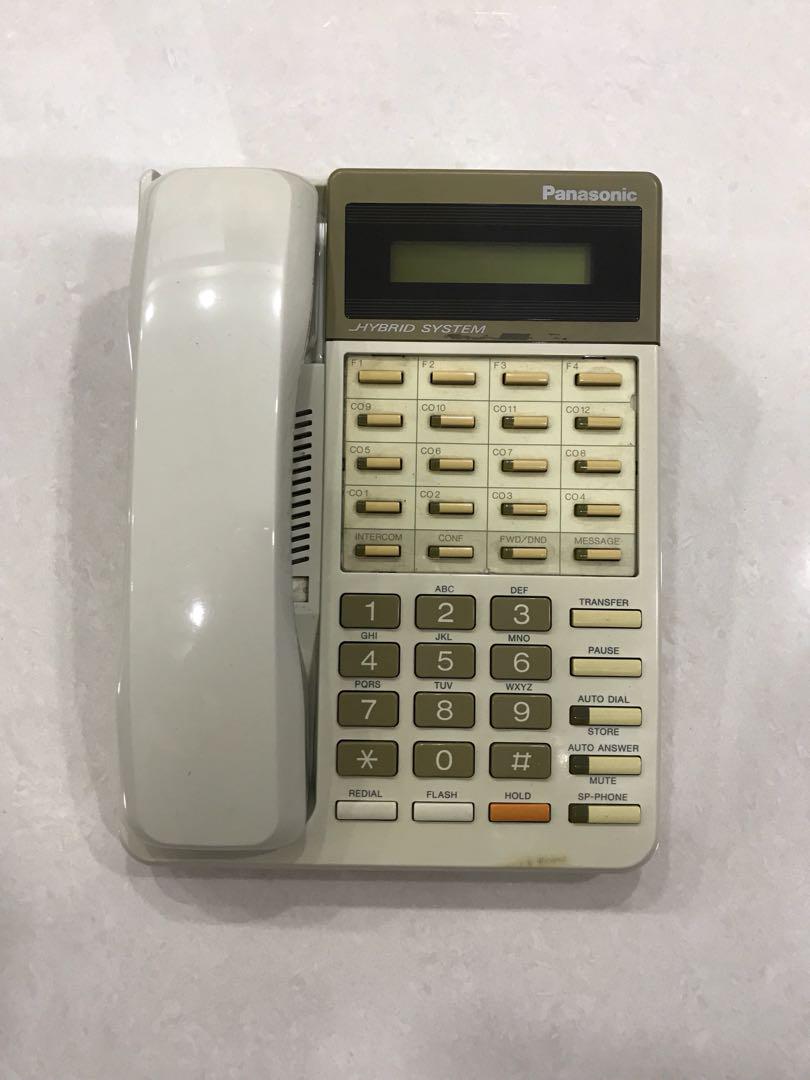 Panasonic KX-T7030X Hybrid phone, Audio, Other Audio Equipment on Carousell