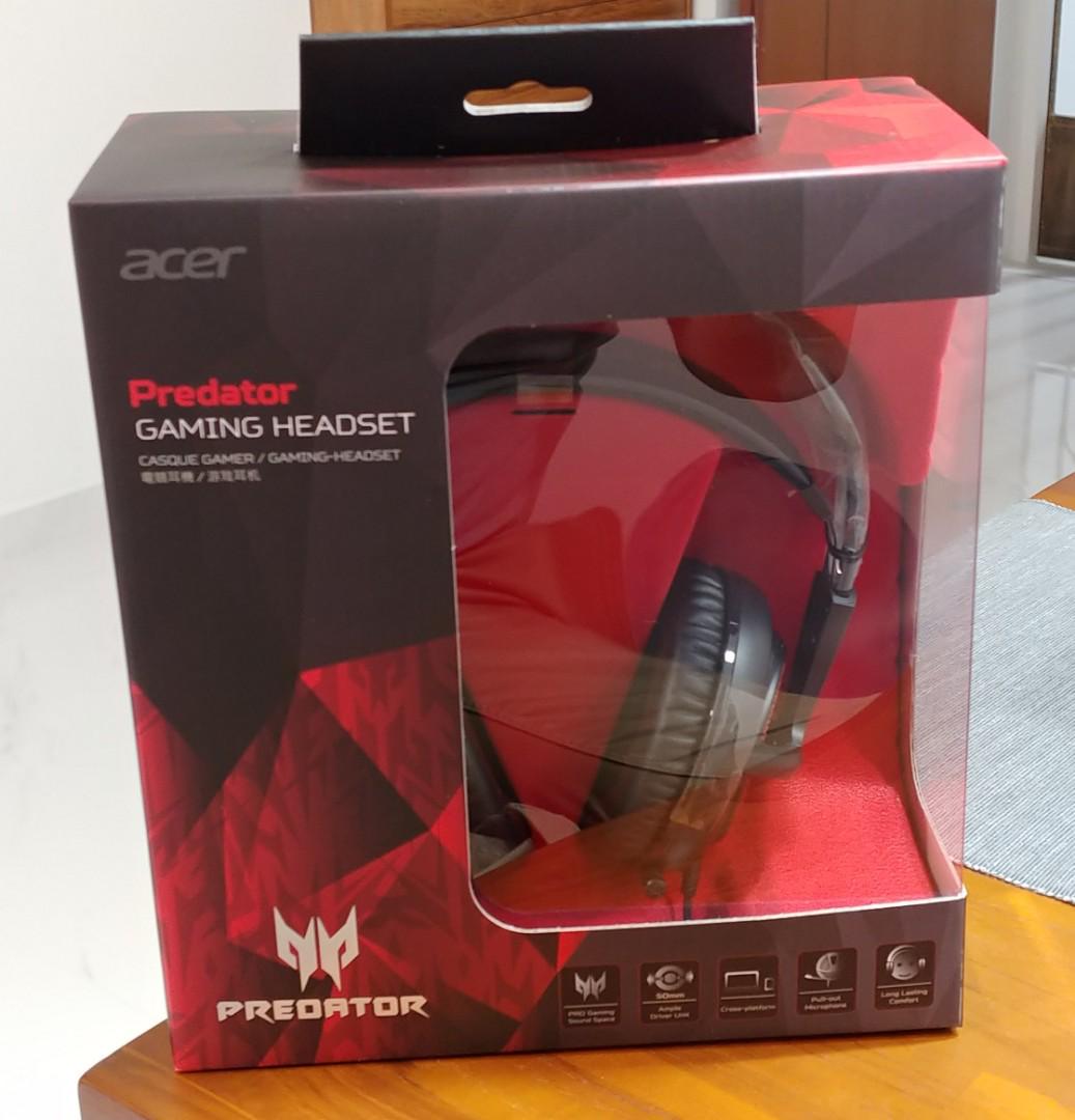 Predator Gaming Headset, Audio, Headphones & Headsets on Carousell