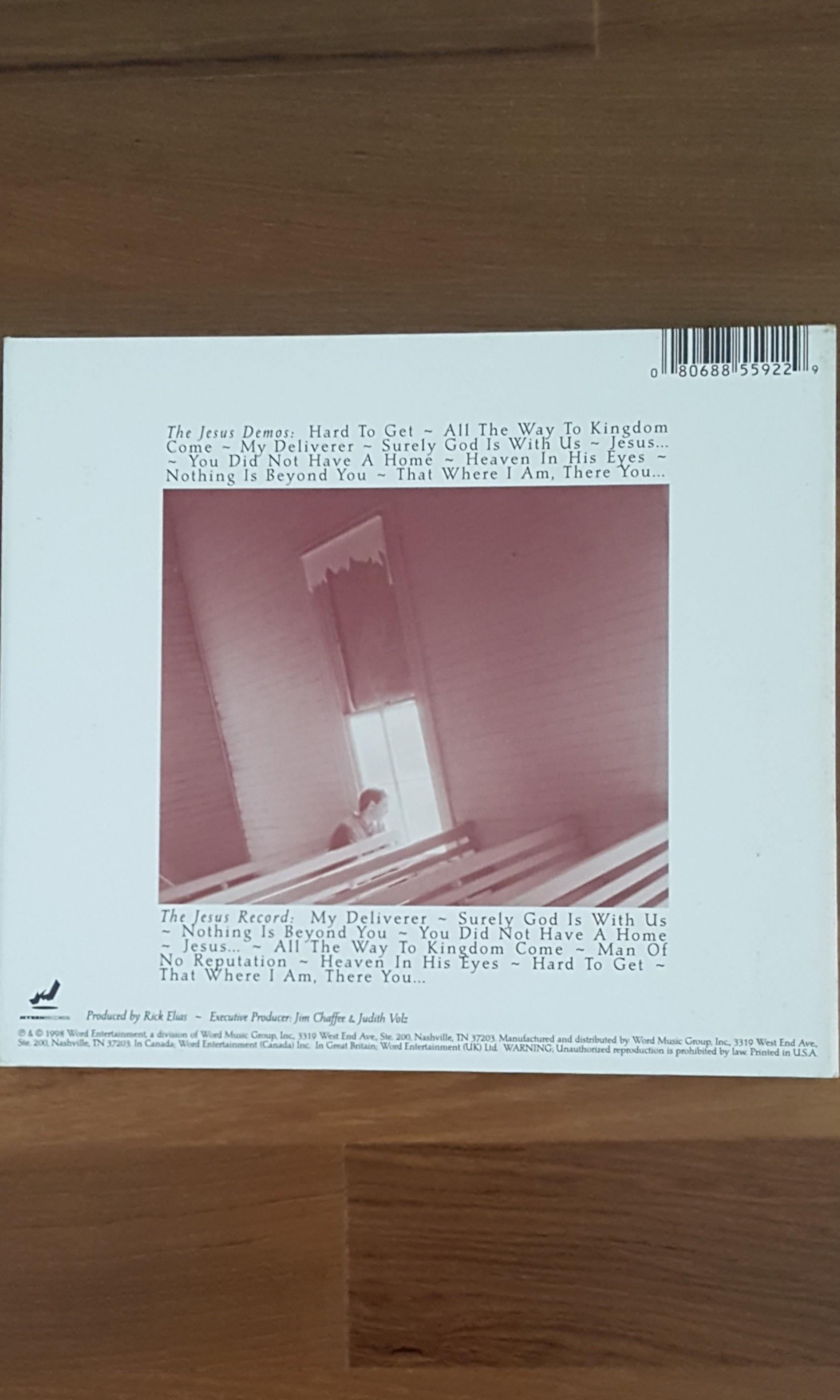 Rich Mullins : The Jesus Record (2 CD set) on Carousell