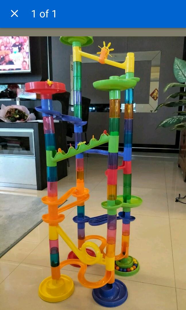 Roll & Swirl Ball Ramp Tower - Attic Storage, Hobbies & Toys, Toys ...