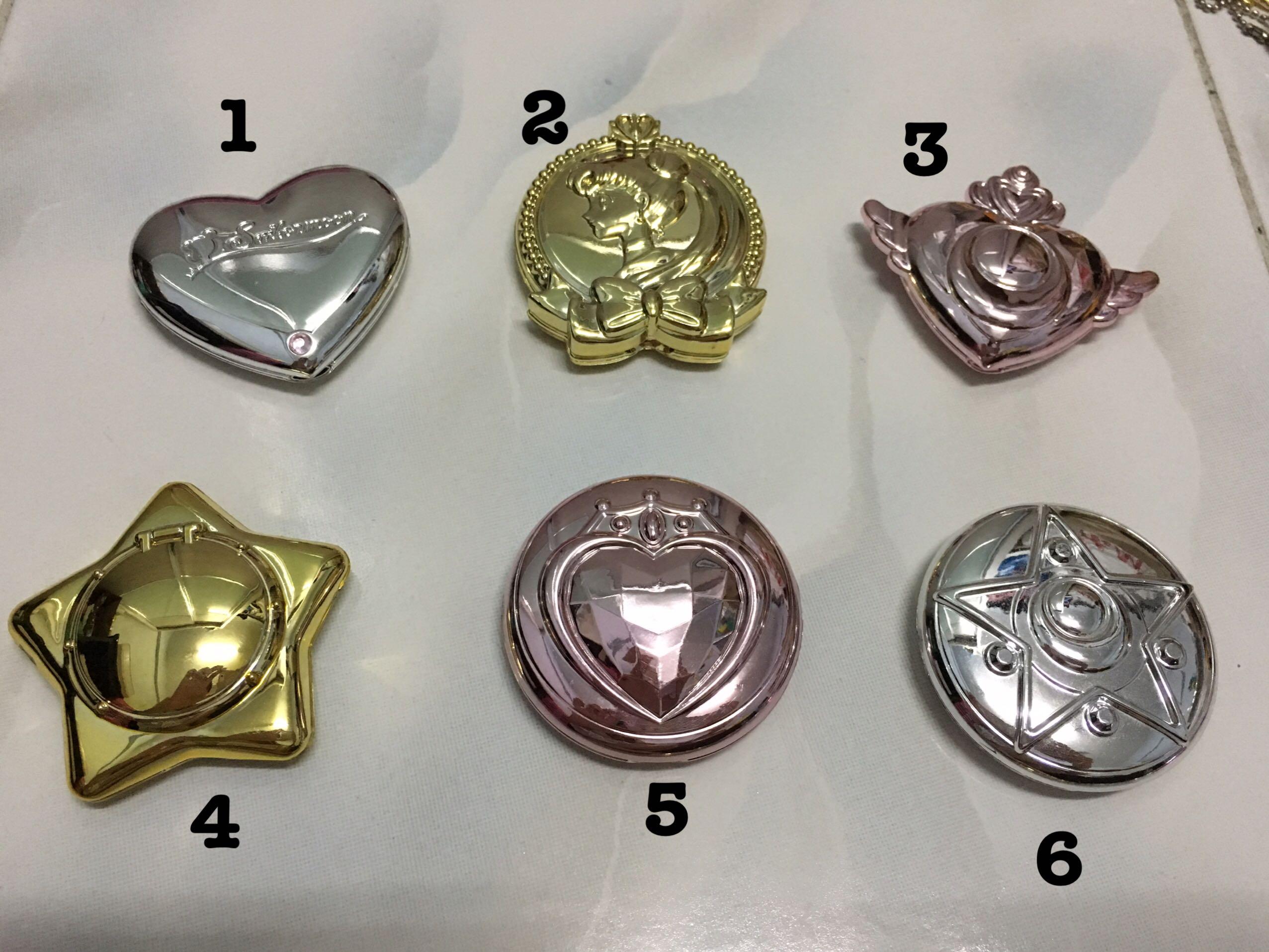 Sailor moon compact mirror gashapon, Hobbies & Toys, Collectibles ...