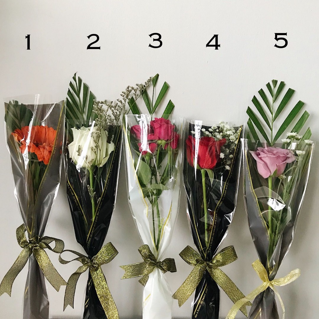 Single Stalk Flower, Hobbies & Toys, Stationery & Craft, Flowers ...