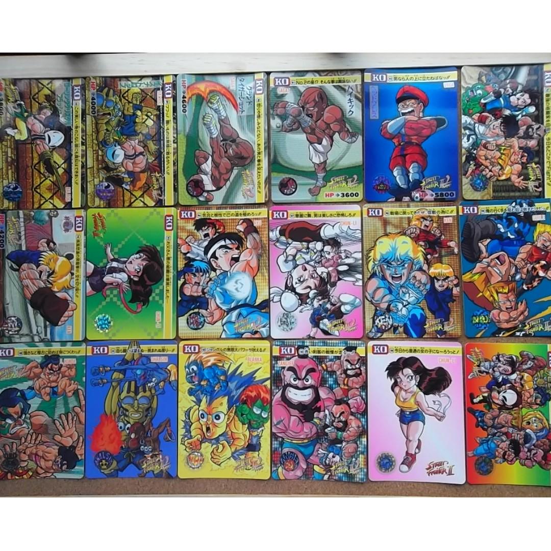 Street fighter 2 turbo normal cards set, Hobbies & Toys, Memorabilia ...