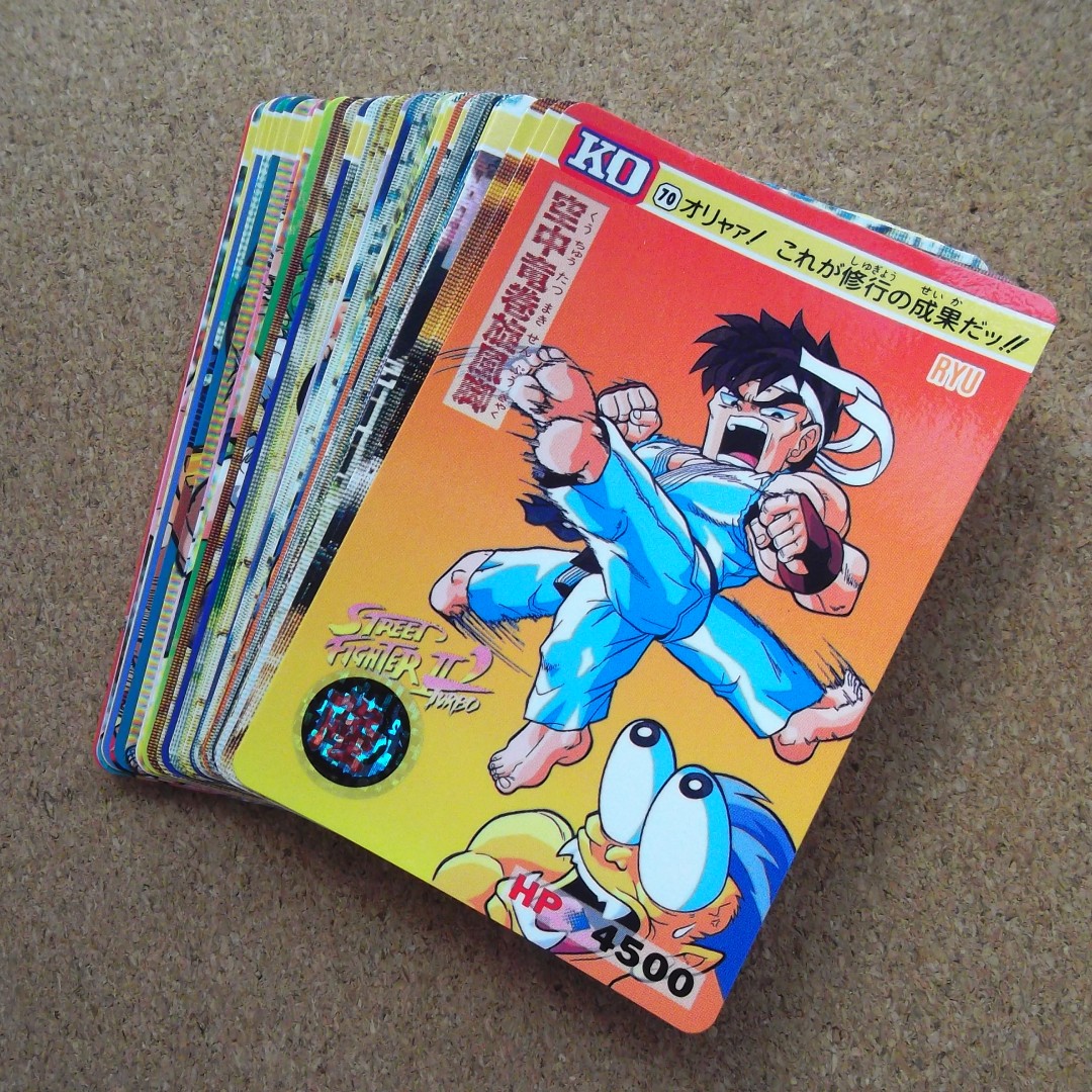Street fighter 2 turbo normal cards set, Hobbies & Toys, Memorabilia ...