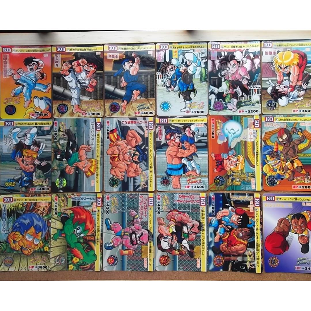Street fighter 2 turbo normal cards set, Hobbies & Toys, Memorabilia ...