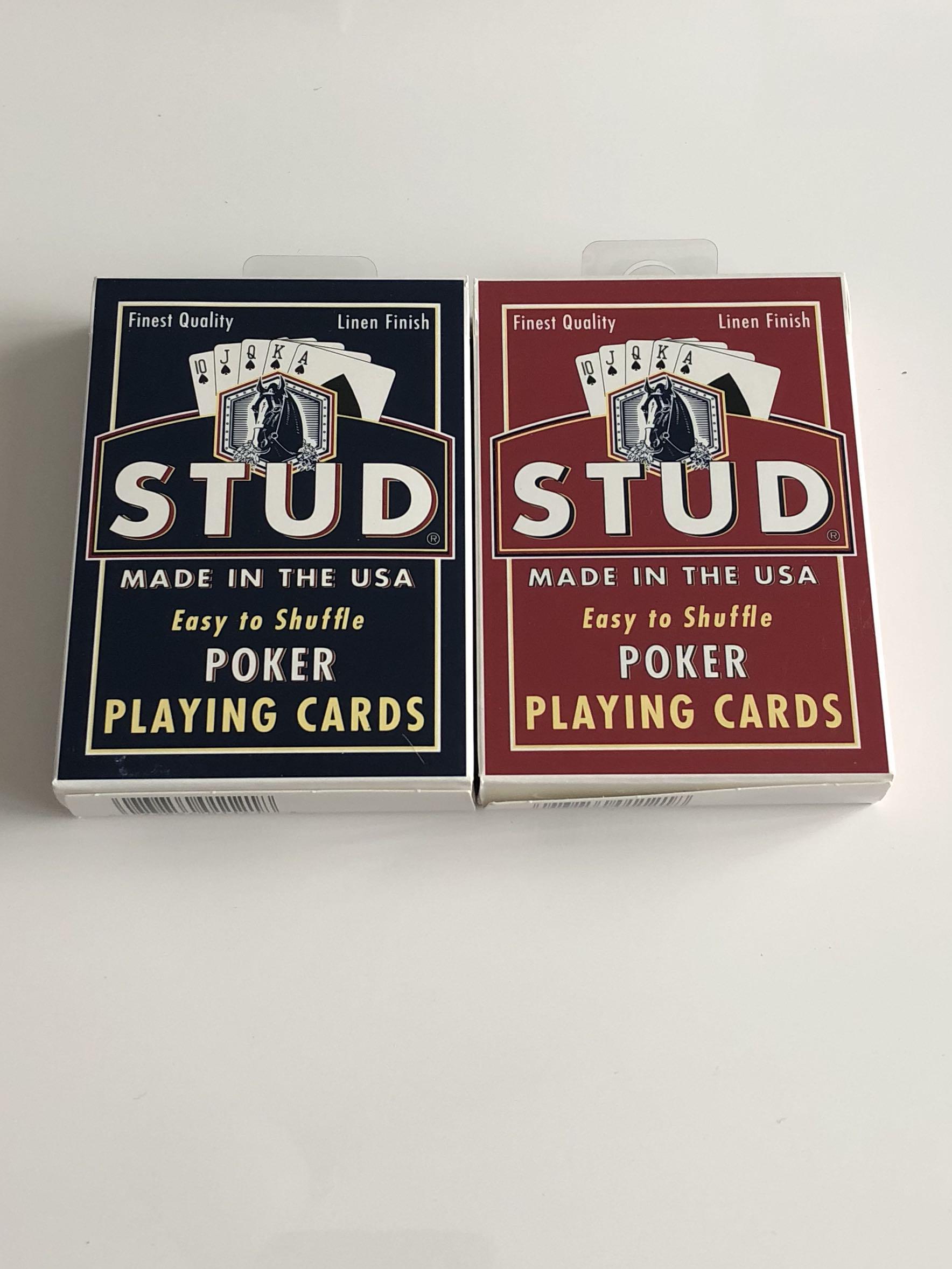 Stud playing cards, Hobbies & Toys, Toys & Games on Carousell