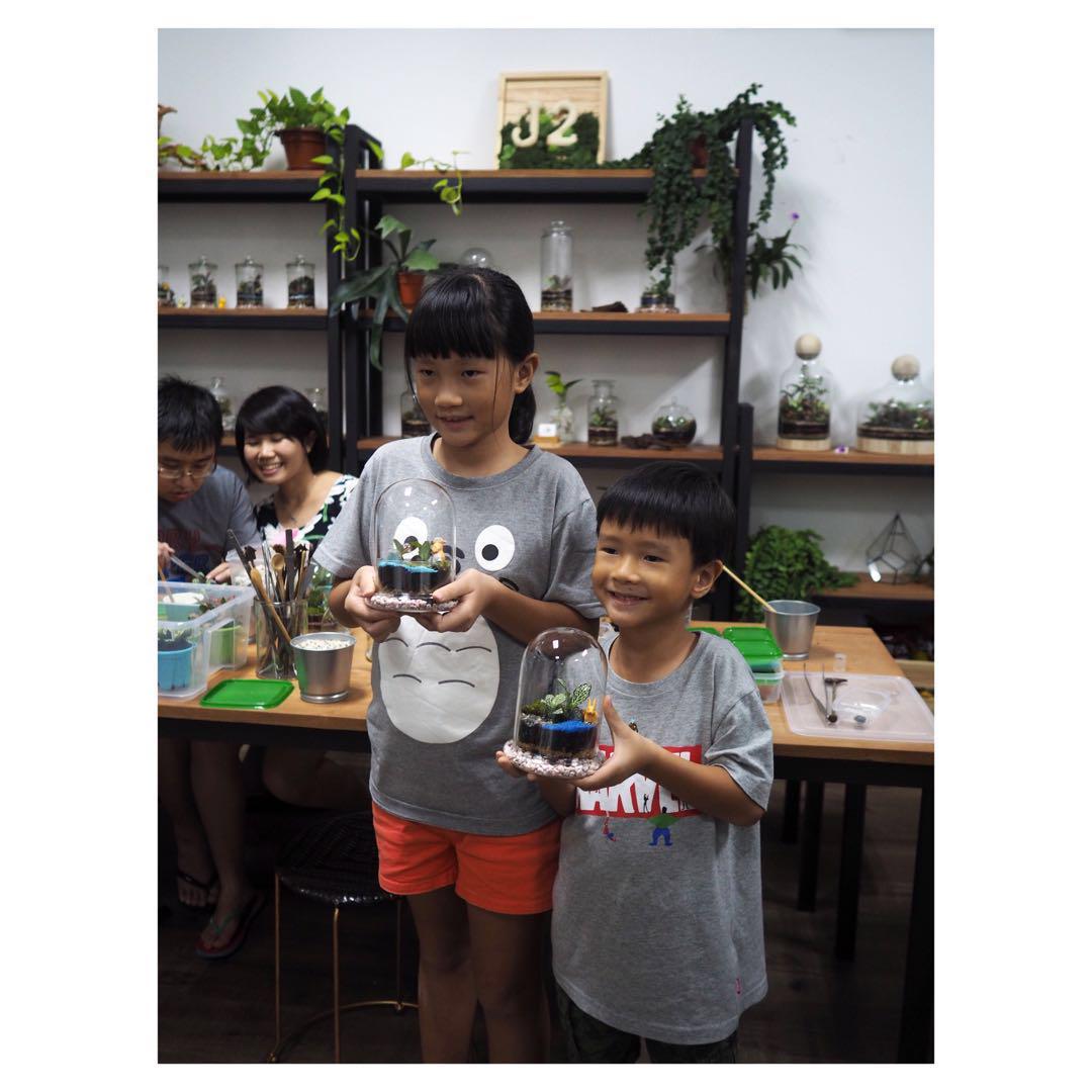 Terrarium workshop with J2 - 15th July, Furniture & Home Living, Home ...