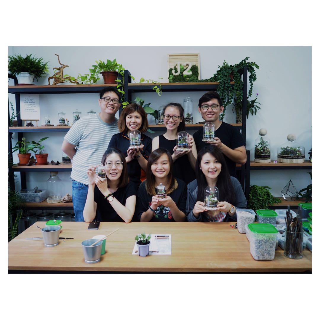 Terrarium workshop with J2 - 15th July, Furniture & Home Living, Home ...