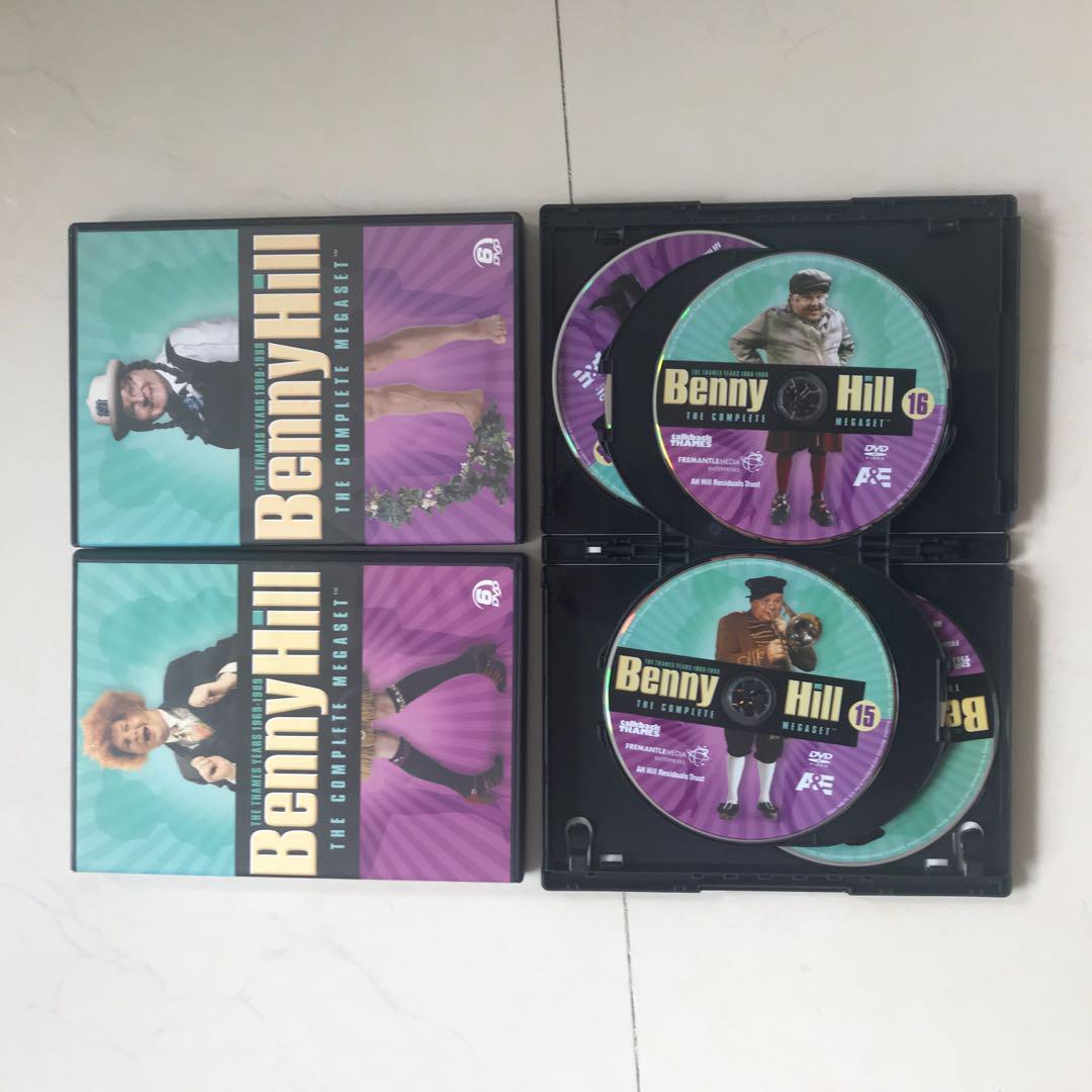 The Complete Mega Benny Hill Show 18 DVD Set, Hobbies & Toys, Music ...