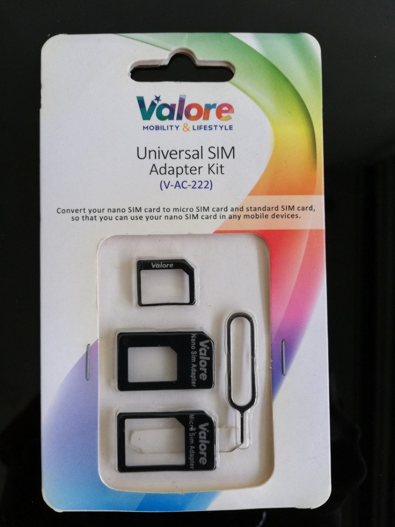 UniversalSIM Adaptor Kit, Computers & Tech, Parts & Accessories, Cables ...