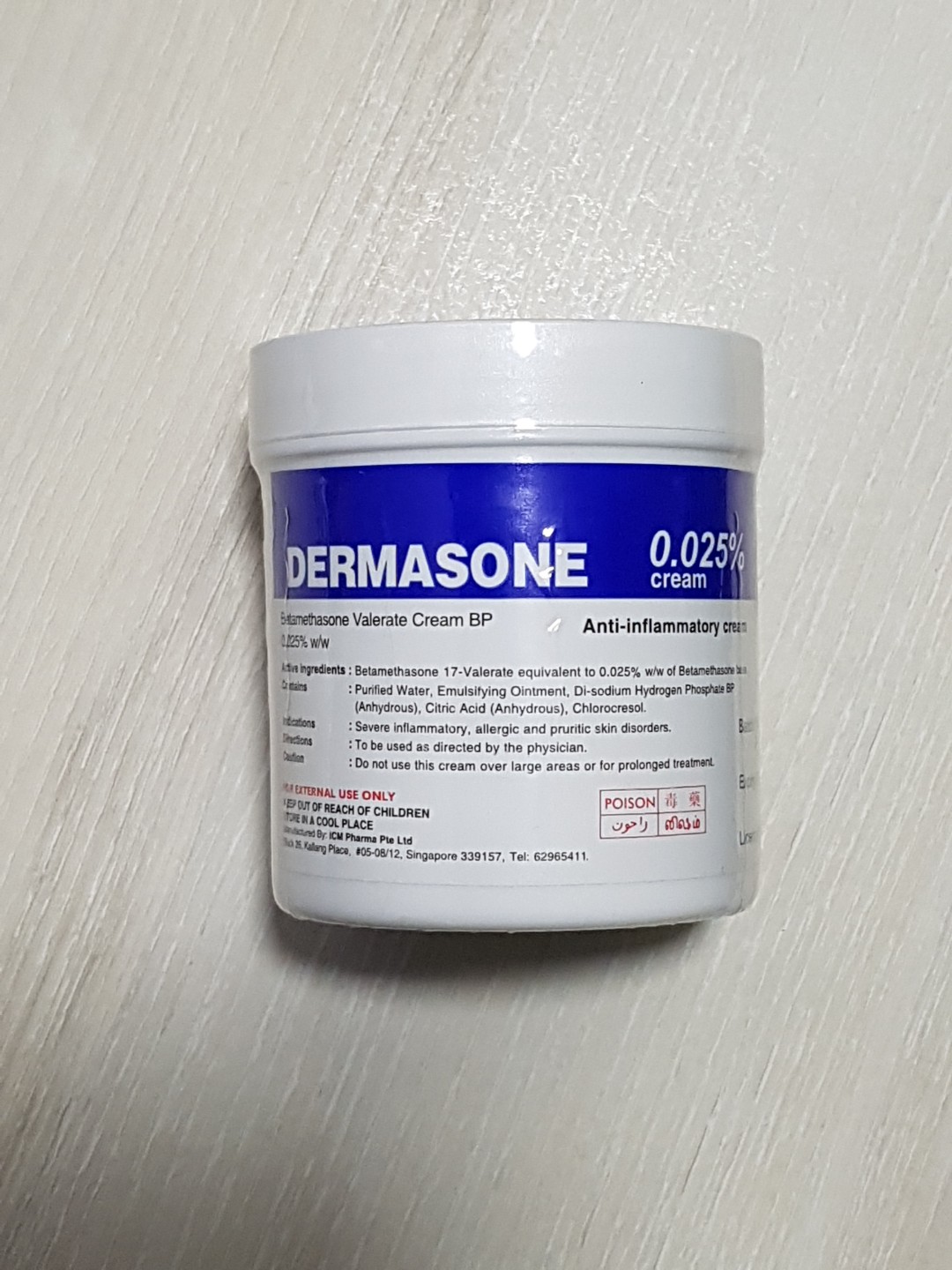(SOLD) BN Dermasone 0.025% Cream (100g), Health & Beauty, Face & Skin ...