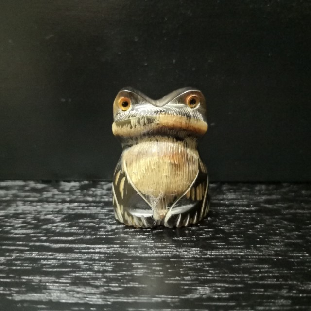 Buffalo horn frog figurine, Hobbies & Toys, Collectibles & Memorabilia ...