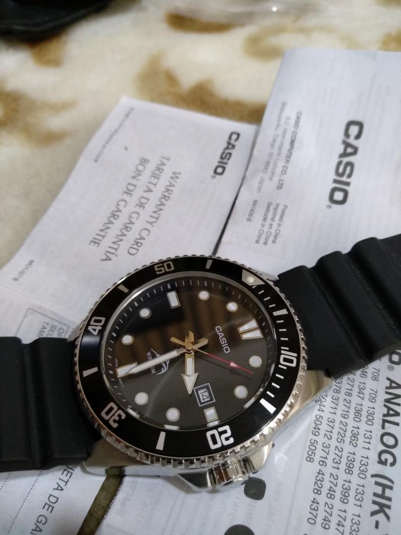 Casio diver watch, Luxury, Watches on Carousell