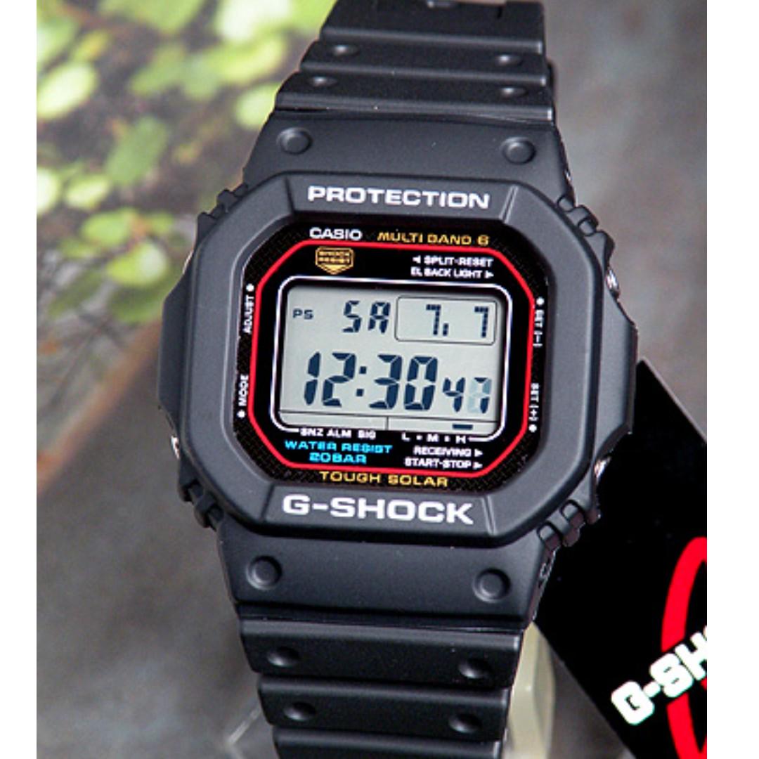銅鑼灣店/太子店門市 Casio GSHOCK G-shock GW-M5610-1 G-SHOCK經典錶款 5600 (太陽能電統及世界六局 ...