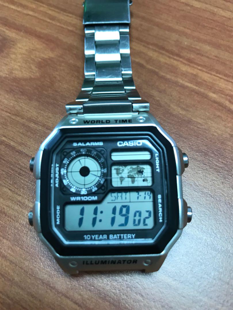 Casio World Time $15, Mobile Phones & Gadgets, Wearables & Smart ...