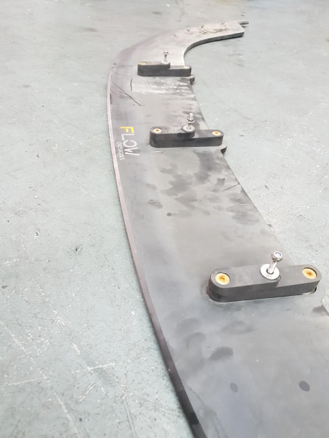 Flow Design Front splitter VW MK6 GTI, Car Accessories, Accessories on ...