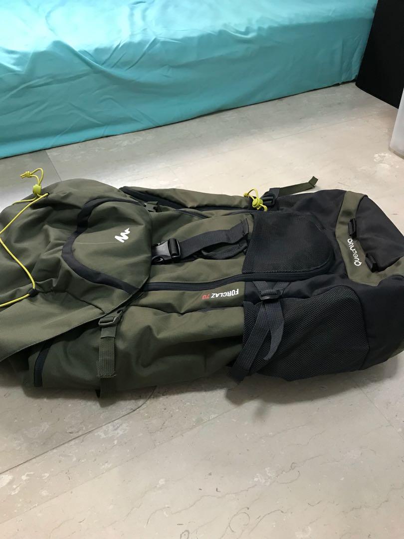 Forclaz 70 Trekking Backpack, Sports Equipment, Hiking & Camping on ...