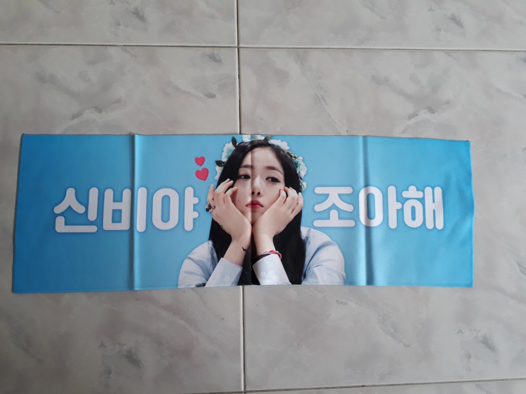 gfriend sinb fansite slogan, Hobbies & Toys, Memorabilia & Collectibles ...