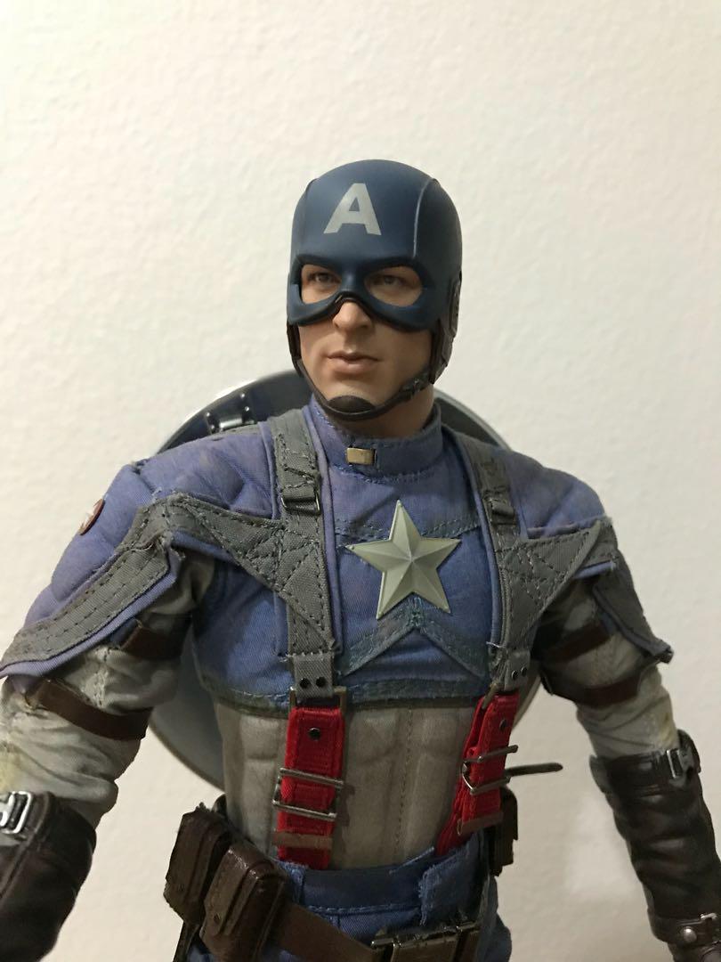 Hot Toys Captain America: The First Avenger MMS 156, Hobbies & Toys ...