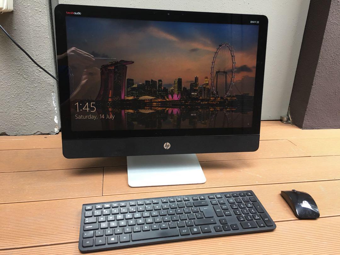 HP Envy Recline 23” Touch Screen Beats Audio - Mint Condition ...