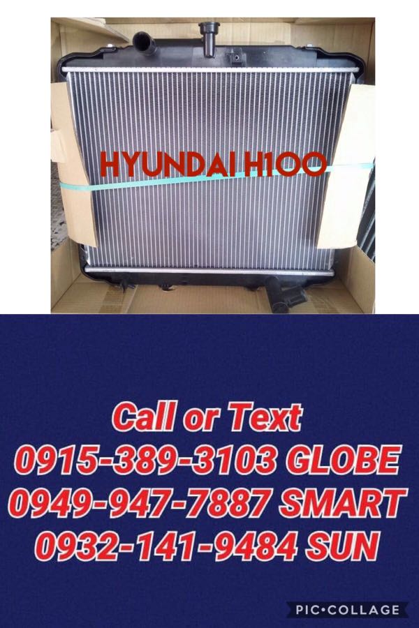 Hyundai h100 radiator assembly, Car Parts & Accessories on Carousell
