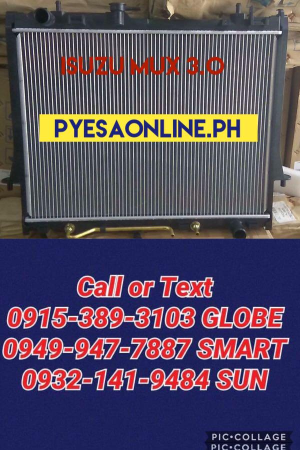 Isuzu Mux 3.0 radiator assembly, Car Parts & Accessories on Carousell