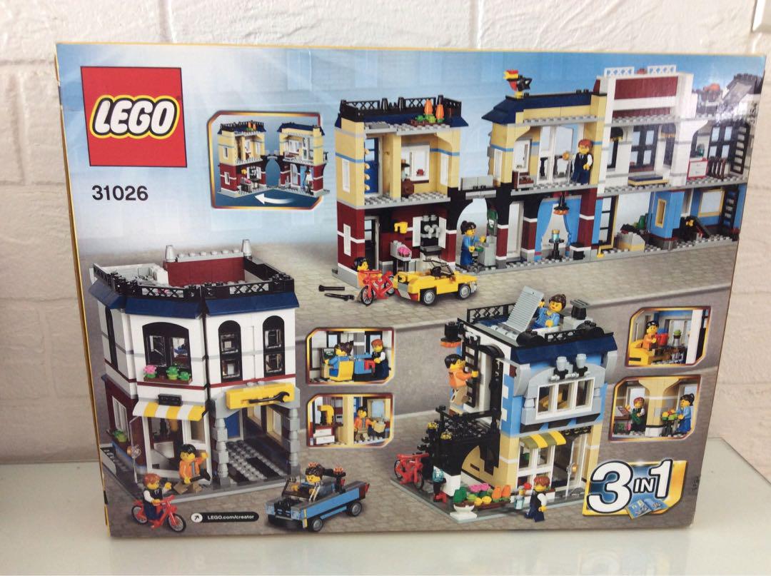 LEGO Creator 31026 Bike Shop and Cafe, Hobbies & Toys, Toys & Games on ...