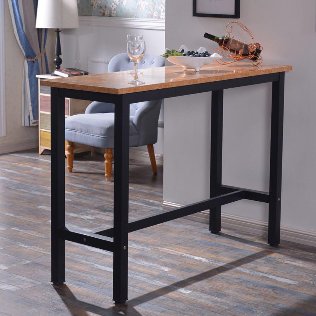 Marble Bar Table n Stool, Furniture & Home Living, Furniture, Tables ...