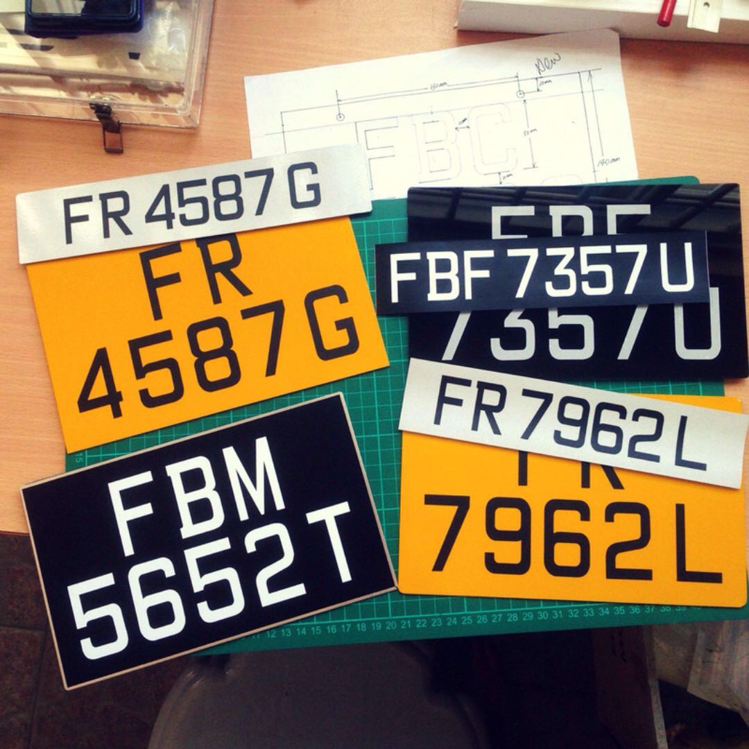 Motorbike License Plate Maker, Motorcycles, Motorcycle Accessories on ...