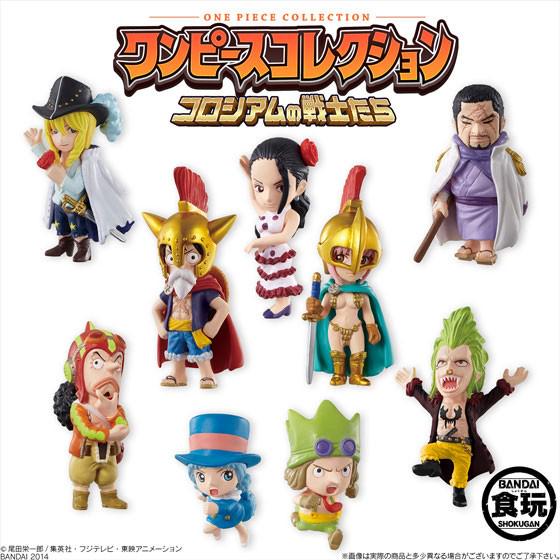 One Piece Collection Dressrosa Candy Toy (set of 6), Toys & Games ...