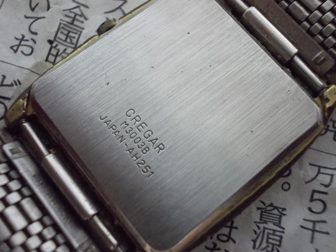 Original Cregar Japan made watch, Men's Fashion, Watches & Accessories ...