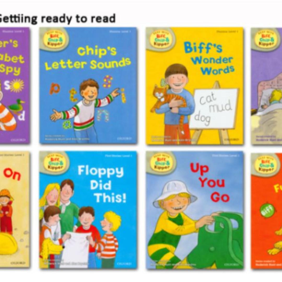 Oxford Reading Tree Biff Chip and Kipper Collection Levels 1-6 (58 ...
