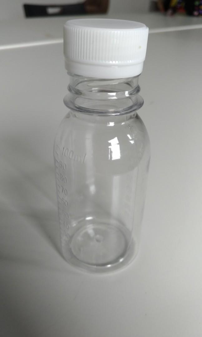 Plastic Bottle 100ml with Cap, Everything Else on Carousell