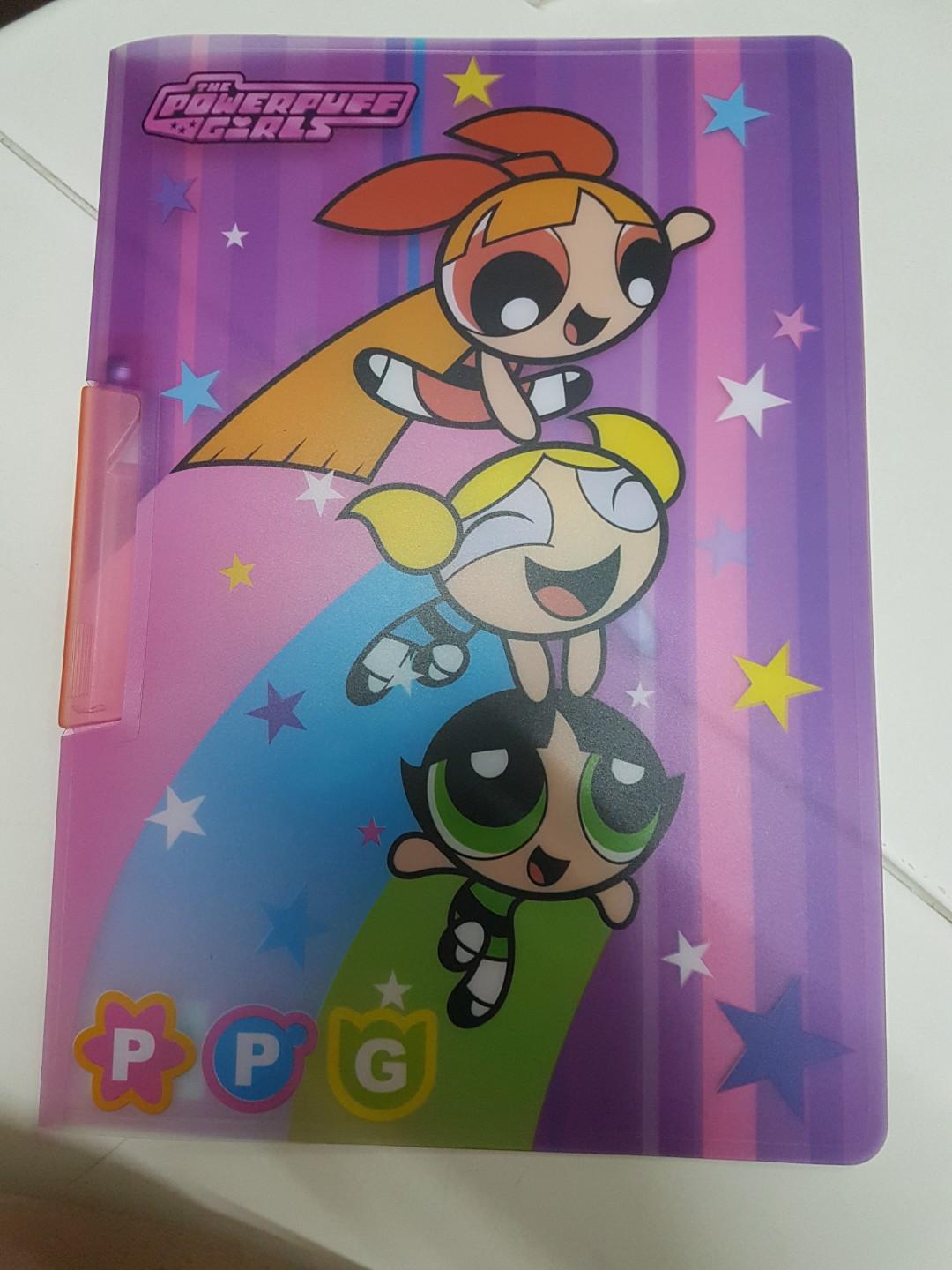 Powerpuff Girls File, Hobbies & Toys, Stationery & Craft, Stationery ...