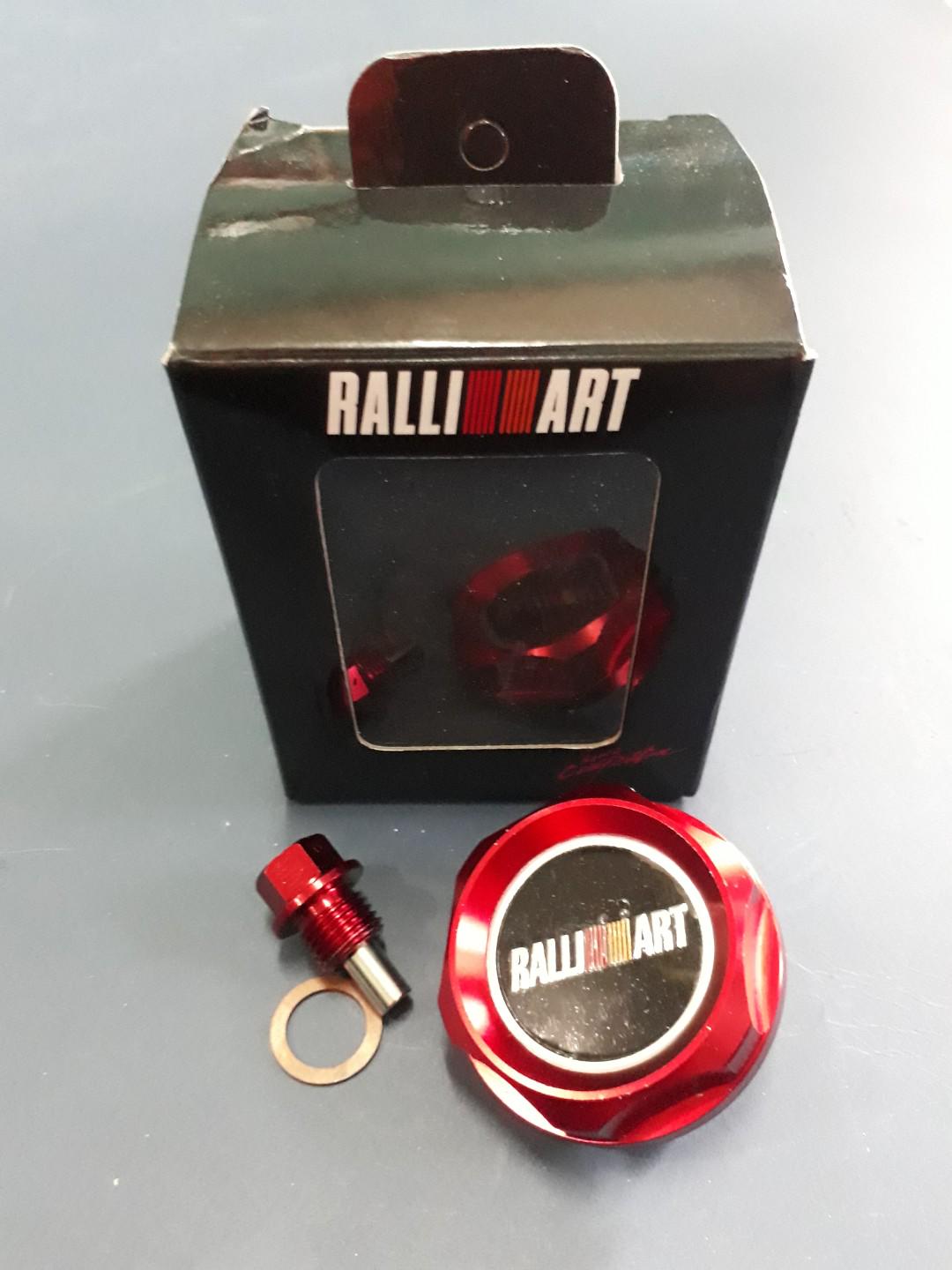 Proton/mitsubishi oil cap & magnetic bolt, Auto Accessories on Carousell